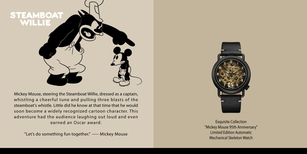 Solvil et Titus x Mickey Mouse 95th Anniversary